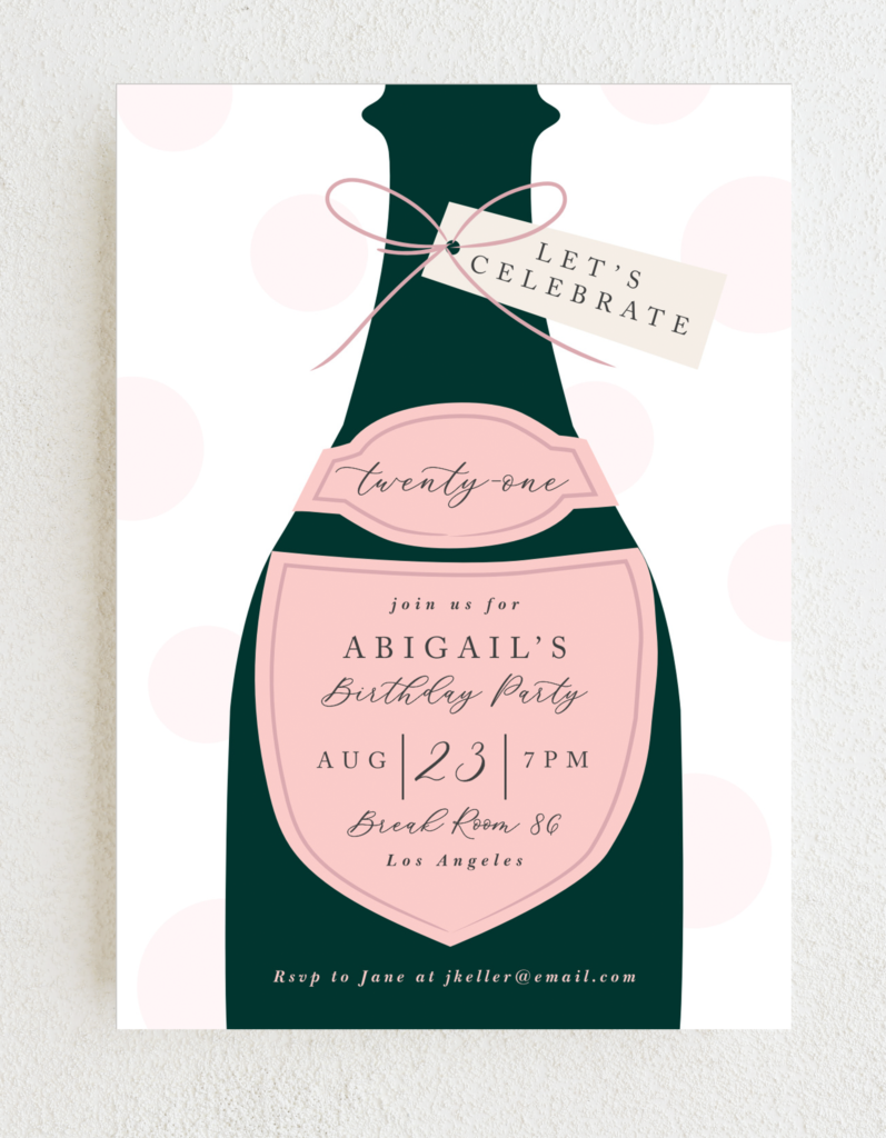 Save the Date | With Basic Invitations » Toast To Post